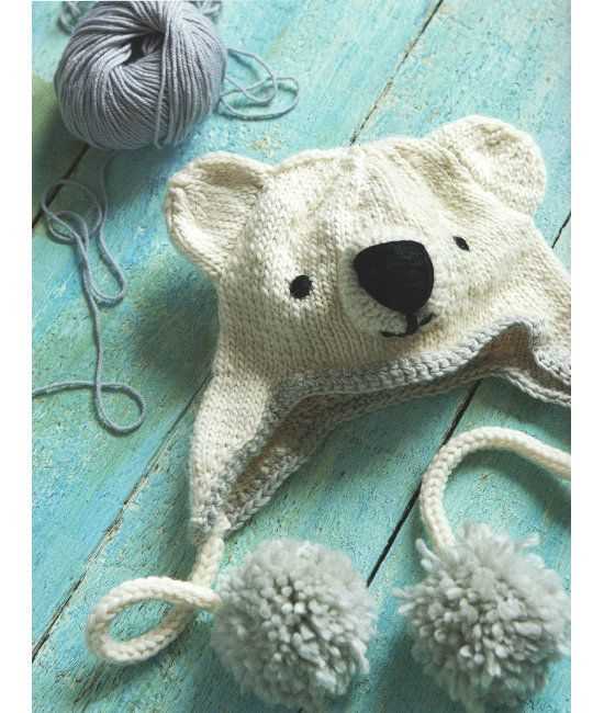 Step-by-step guide to knitting an adorable polar bear hat