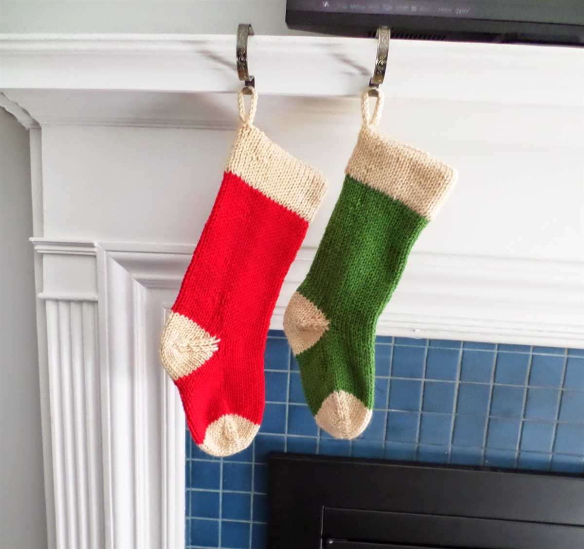 Mini Knitted Christmas Stocking Pattern