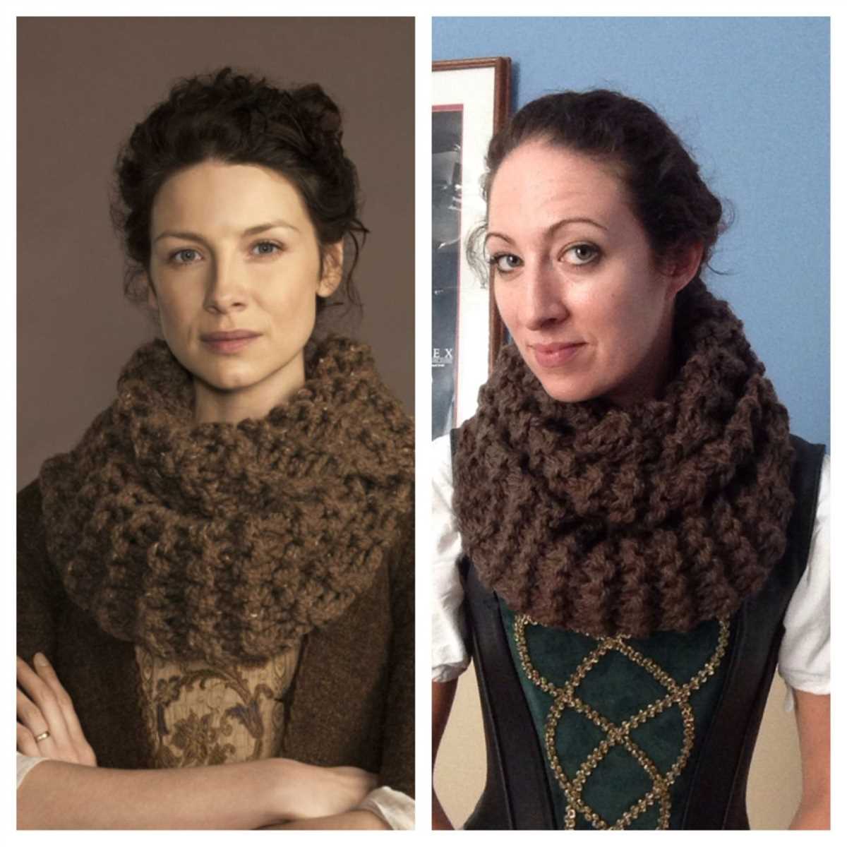 Knit an Outlander-inspired cowl with this pattern