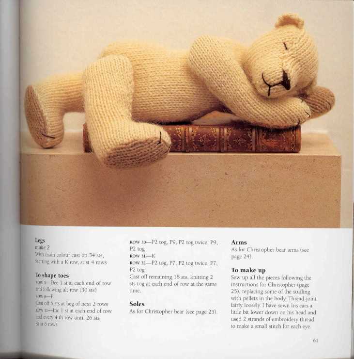 Step-by-Step Instructions for Knitting a Rupert Bear Toy
