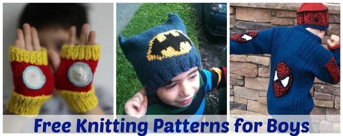 Knit Your Own Spiderman Beanie Hat