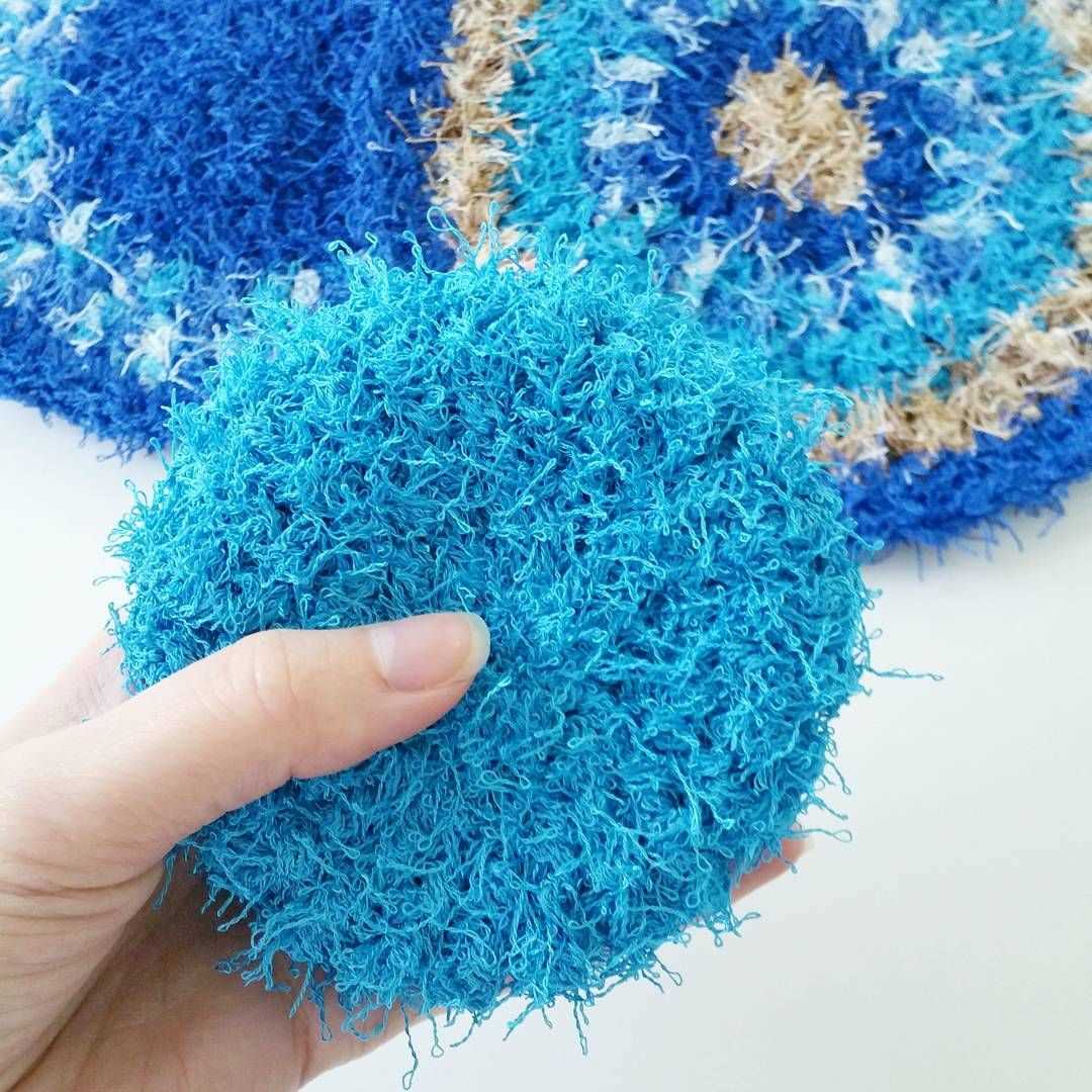 Easy Knitting Pattern for Reusable Scrubbies