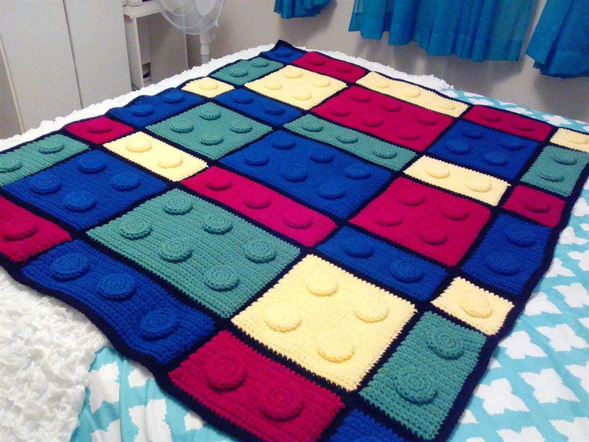 Cozy Building Blocks: Knit Your Own Lego Blanket