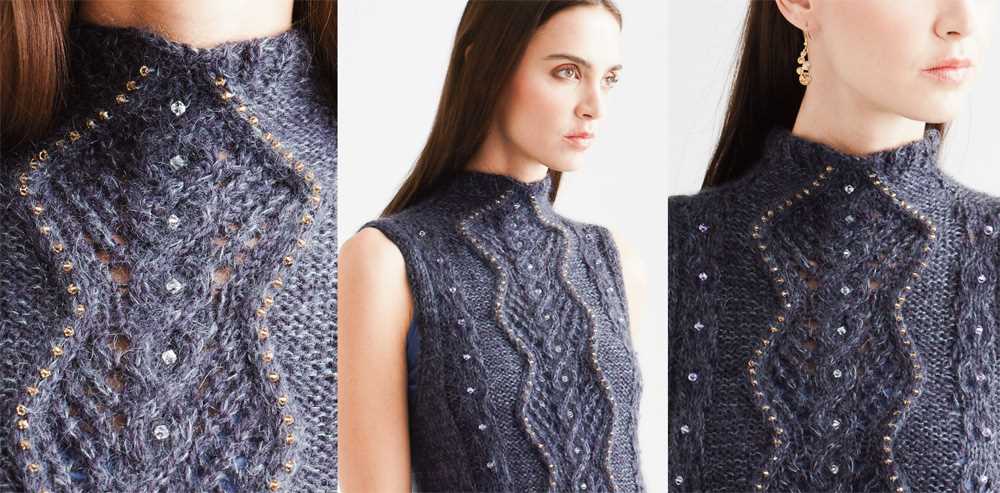Chic and Cozy: The Perfect mock neck knitting pattern