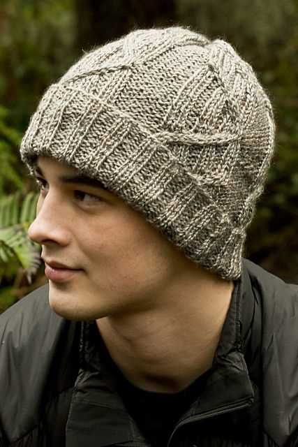 Easy Knitting Pattern for Men's Beanie