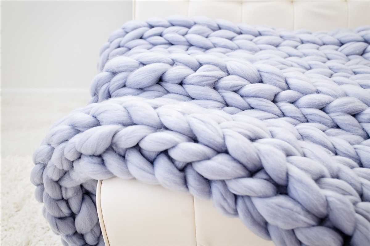Cozy and Comfy: Knit Blanket Pattern with Bulky Yarn