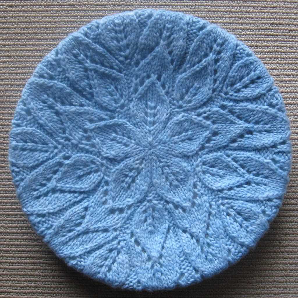 Stylish and Simple Knit Beret Pattern