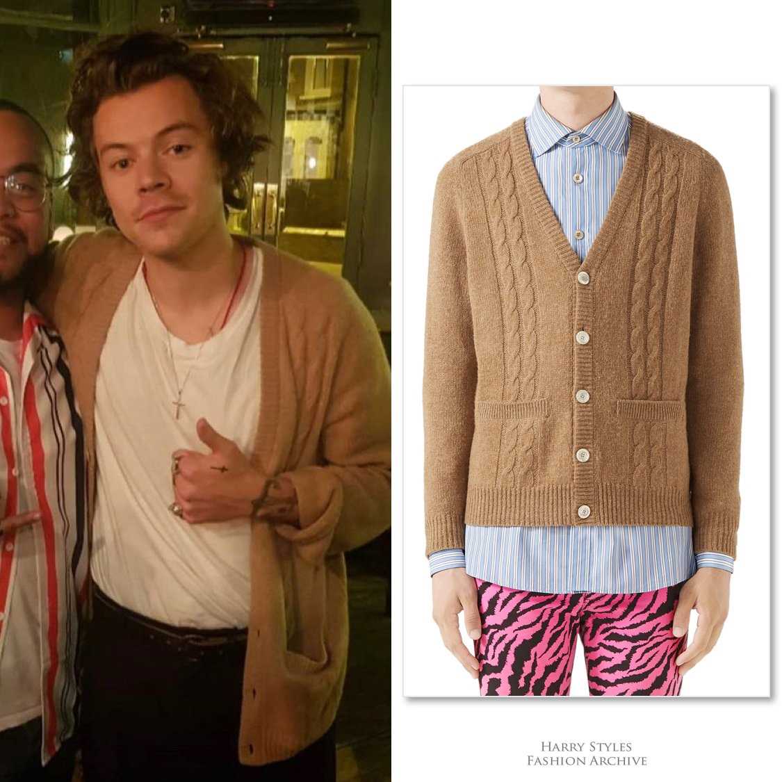 DIY Pattern for a Cozy Harry Styles-Inspired Knitted Cardigan