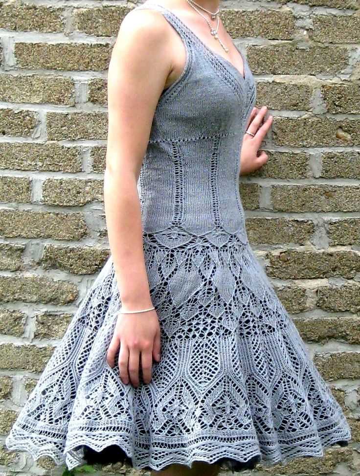 Elegant Lace Dress: A Knitting Pattern to Wow!