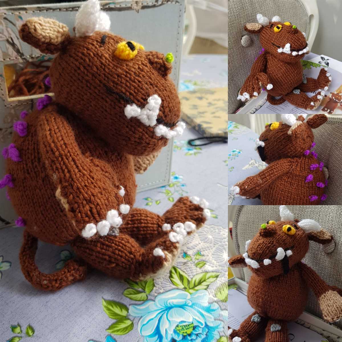 Knit Your Own Gruffalo with This Free Pattern!