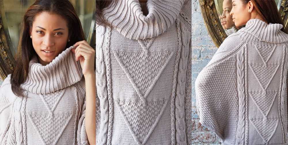 Knit a Comfy and Stylish Batwing Sweater with This Easy Pattern