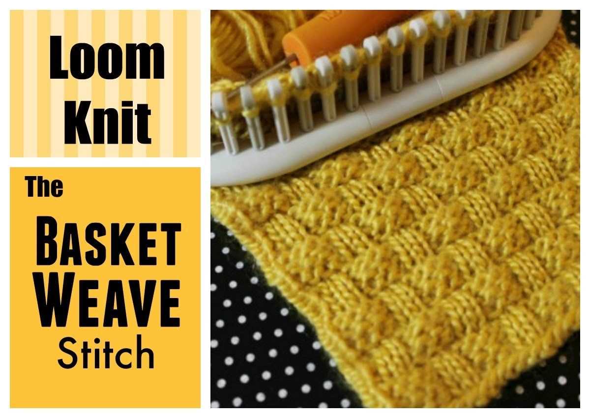 Exploring Unique Stitch Patterns on Knitting Looms