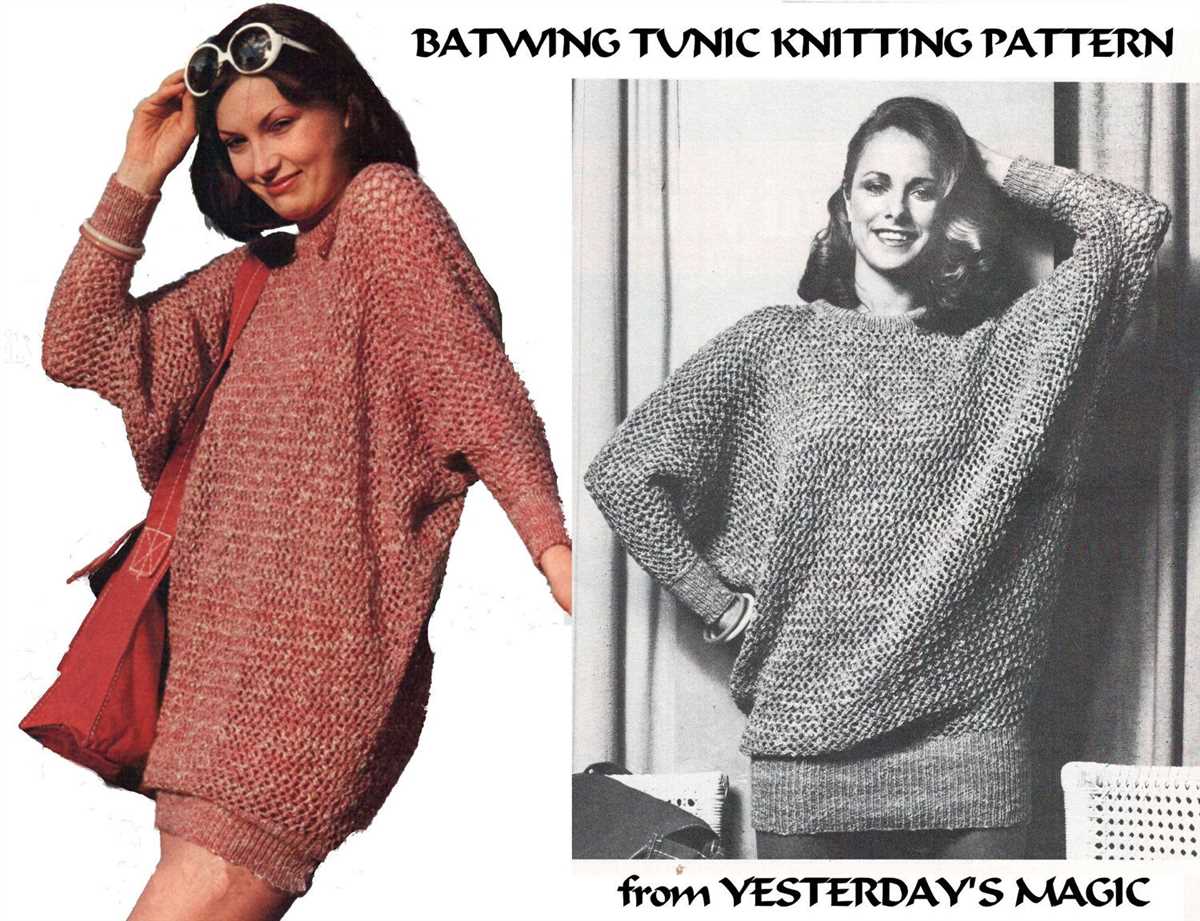 Knit a Comfy and Stylish Batwing Sweater with This Easy Pattern