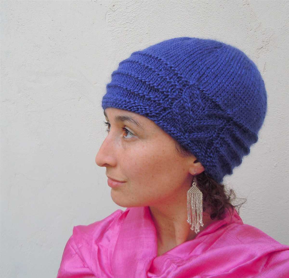 Easy Knit Hat Pattern for Worsted Weight Yarn