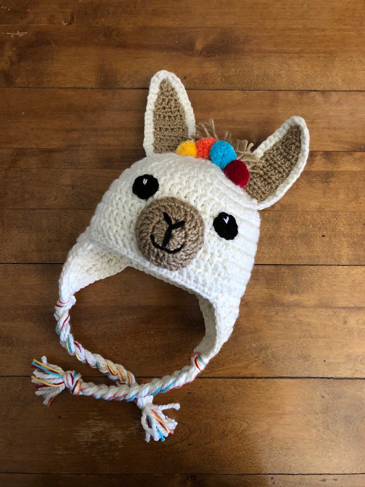 Lovely Llama Hat: Knitting Pattern