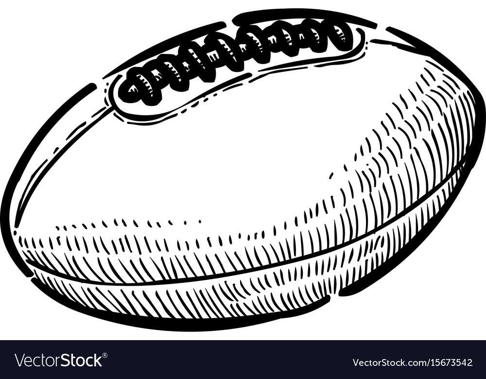 DIY Knitted Rugby Ball Pattern
