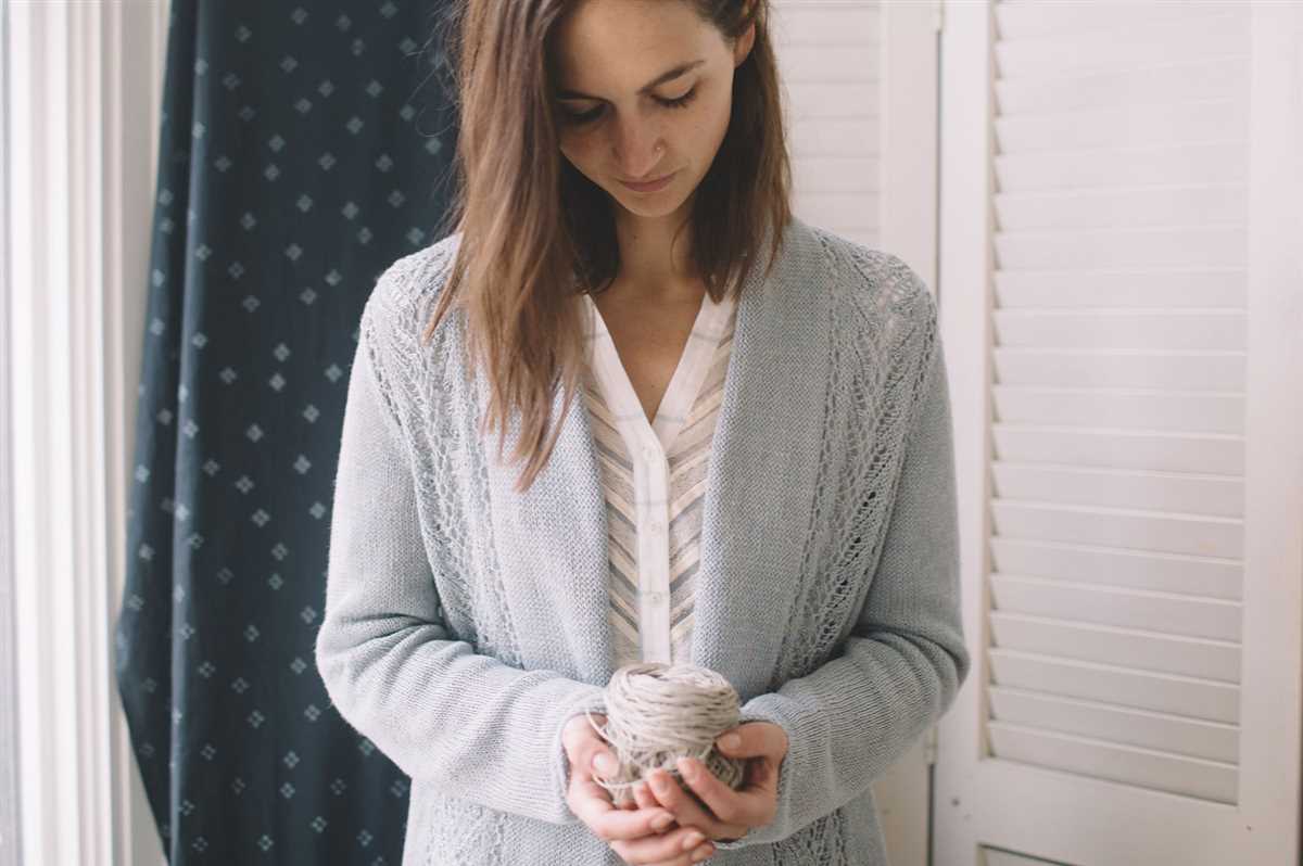 Cozy and stylish: Knit your own Chenille Cardigan