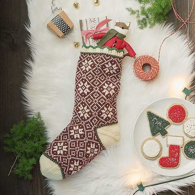 Cozy and Creative Knitted Christmas Stocking Patterns